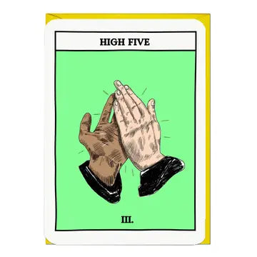 High five tarot card – DickieBird Homestore