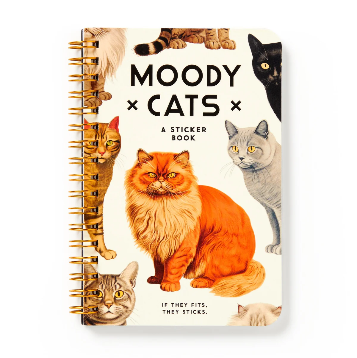 Moody cats sticker book – DickieBird Homestore
